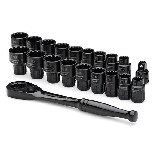 Crescent CPTAW8 11pce X6 Pass-Thru Adjustable Wrench & 3/8" Drive ...