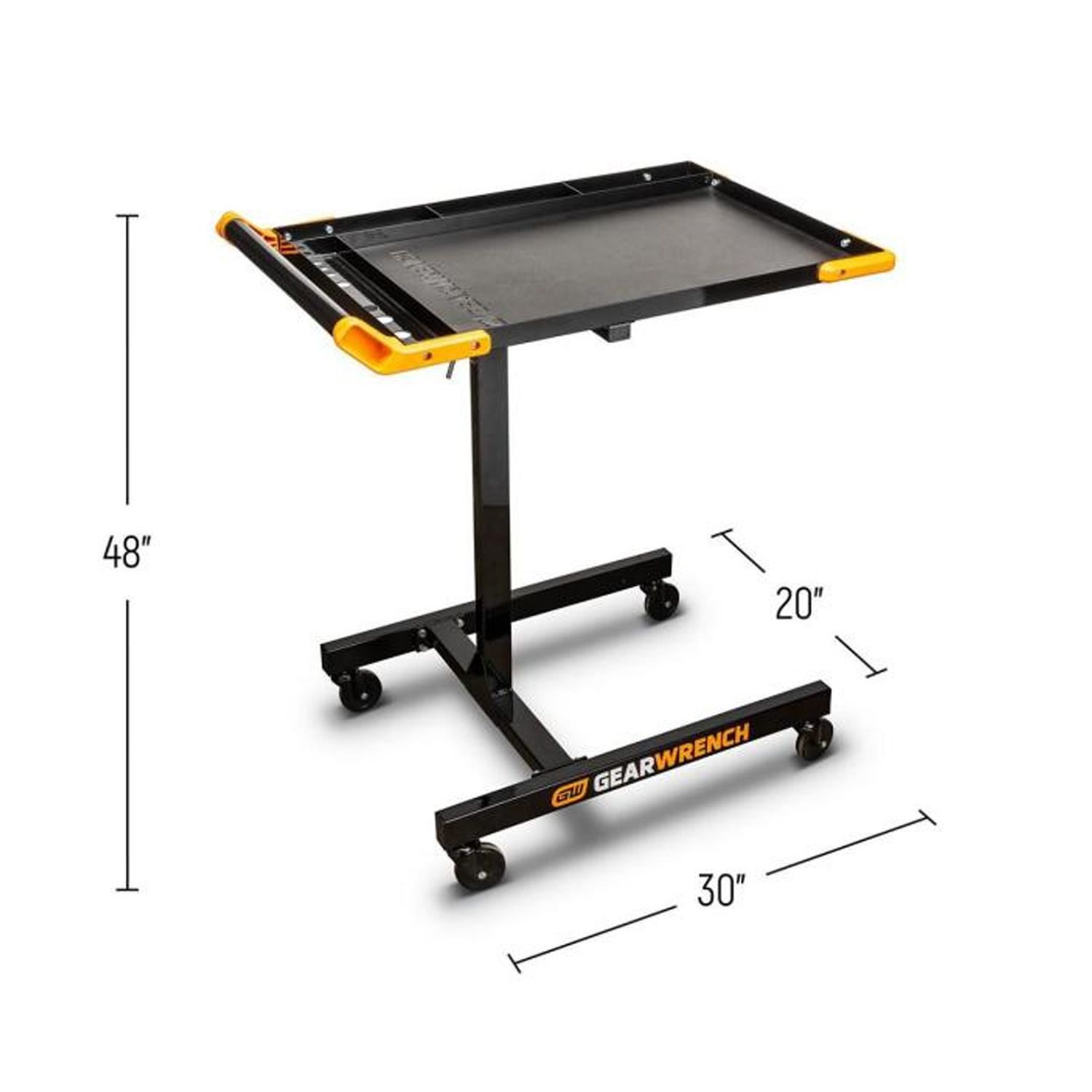 GEARWRENCH 83166 889mm-1219mm (35"-48") Adjustable Height Mobile Work Table