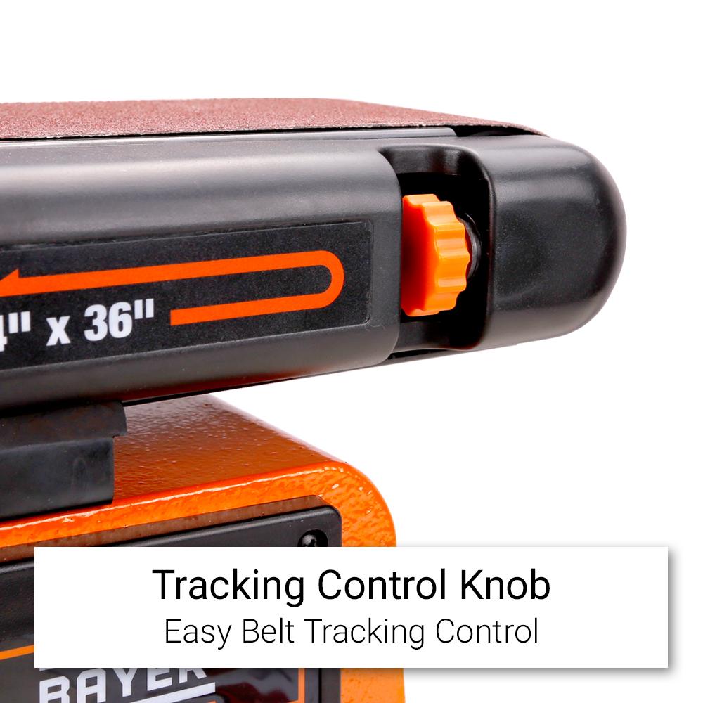 Bayer BBD370 370W 2-In-1 Belt & Disc Bench Sander