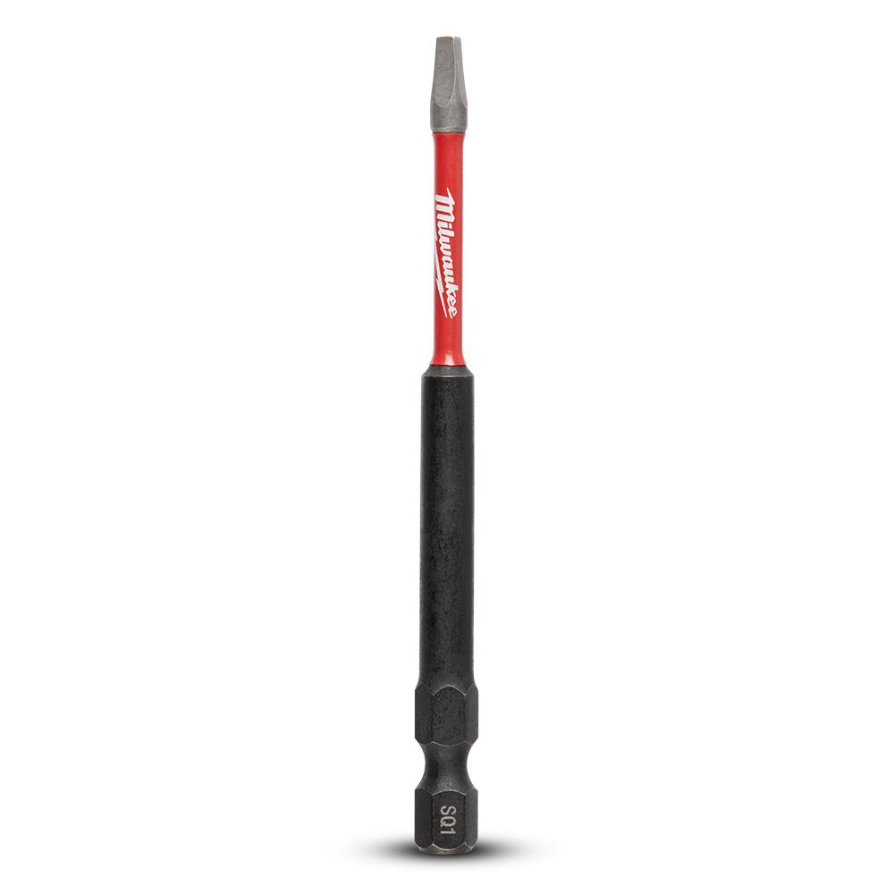 Milwaukee 48324571 89mm (3-1/2") SHOCKWAVE Square #1 Power Bit