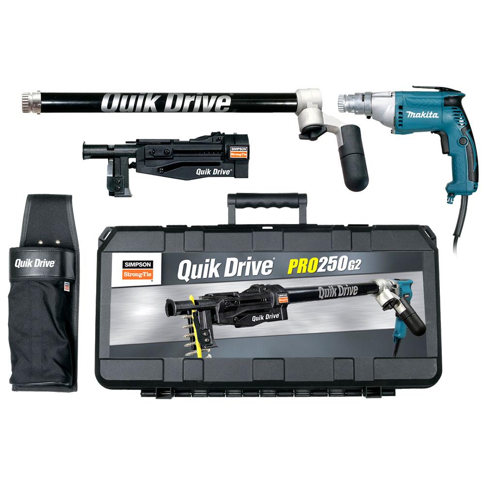 Simpson Strong-Tie PRO250G2M25KA Quik Drive Auto-Feed Screw Driving System