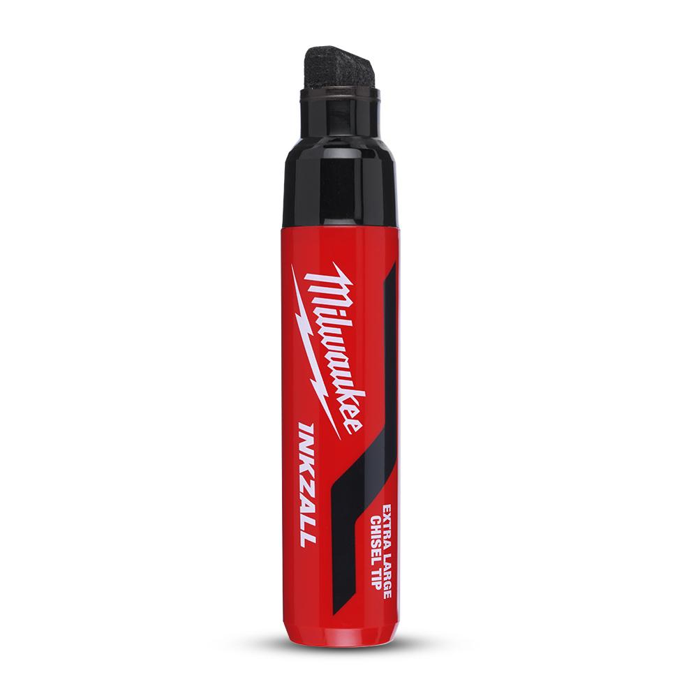 Milwaukee 48223265 INKZALL Black Extra Large Chisel Tip Marker