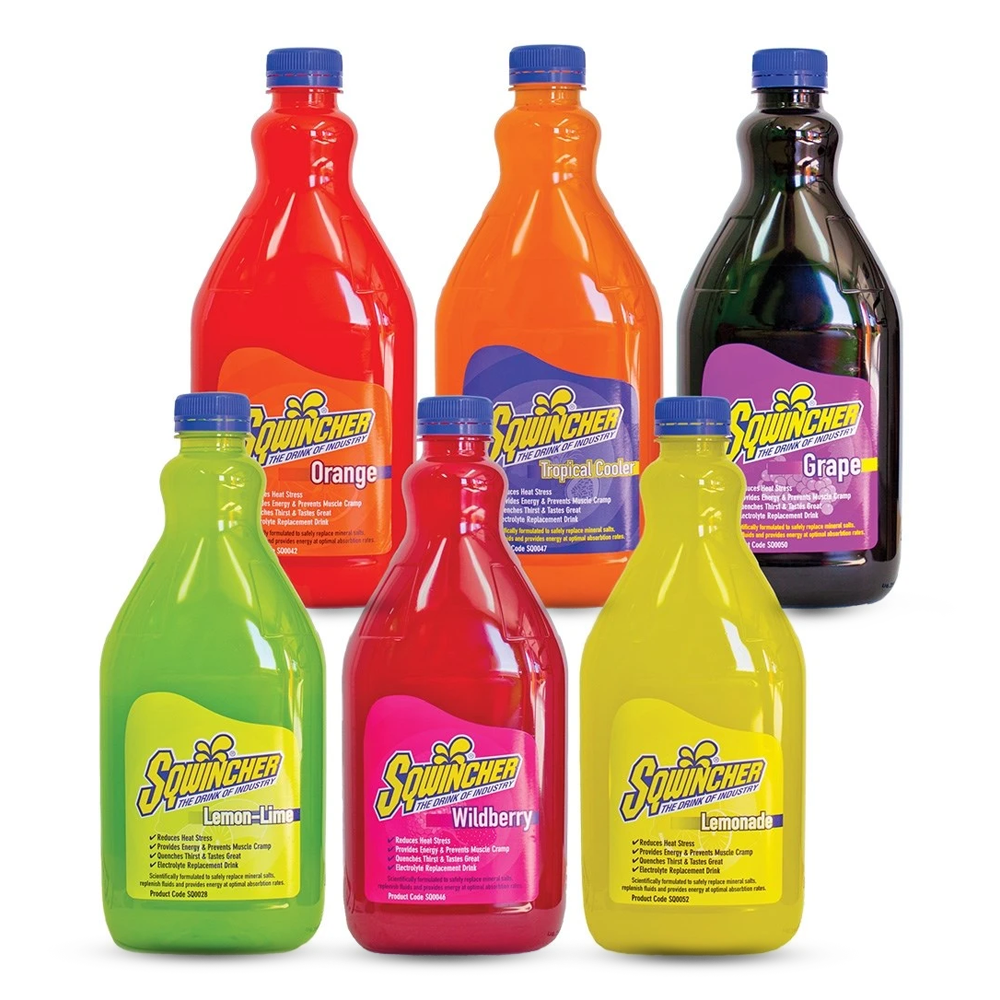 Sqwincher SQ0051 6-Pack 2L Mixed Concentrate