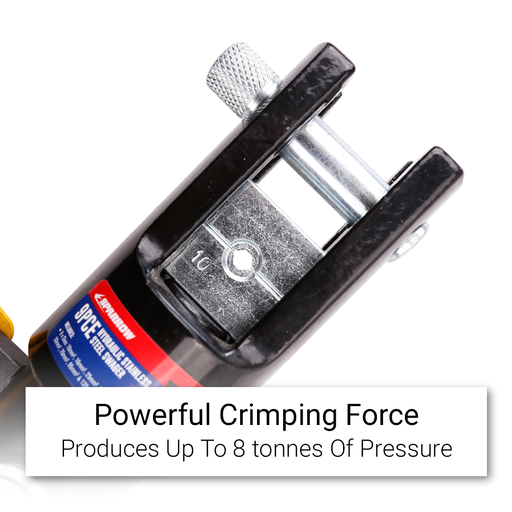Sparrow SHST 10-120mm² Hydraulic Stainless Steel Crimping Tool Swager Kit
