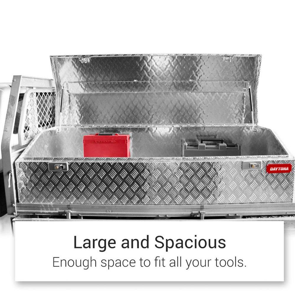 Daytona STS1700 3mm 1800 x 600 x 500mm Slanted Lid Aluminium Tool Box