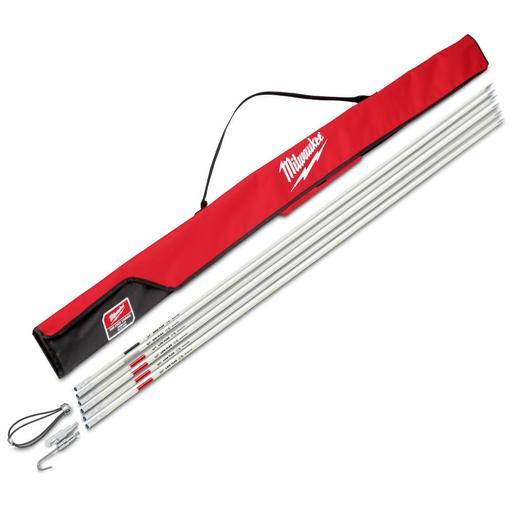 Milwaukee 48224155 9m (30ft) Fish Stick Cable Rod Feeder Combo Kit