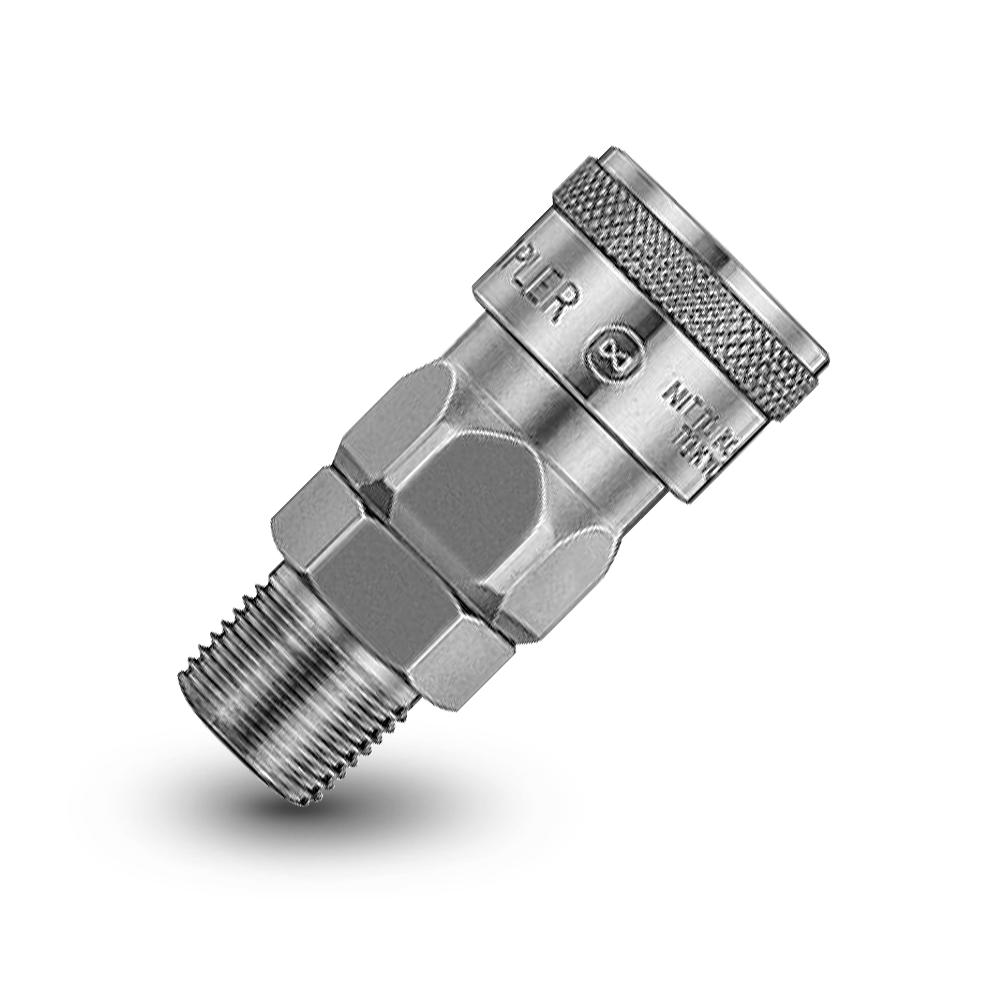 Nitto Kohki 20SM 1/4" Socket Male - MADE IN JAPAN