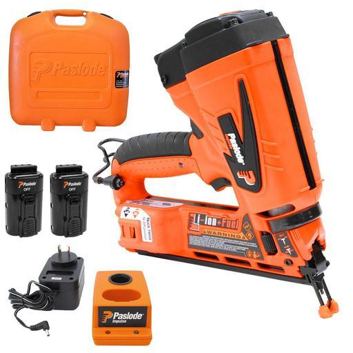 Paslode IM90XI-LI (B30000) 7.4V Li-ion Framing Impulse Nailer Combo Kit