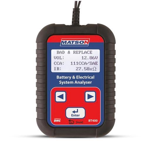 Matson BT400 Digital Battery Tester
