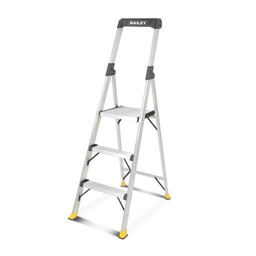 Bailey FS13869 3 Step 120kg Industrial Retail Platform Stepladder