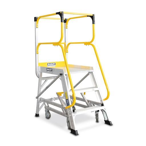 Bailey FS13591 3 Step 170kg 828mm Aluminium Access Platform Ladder