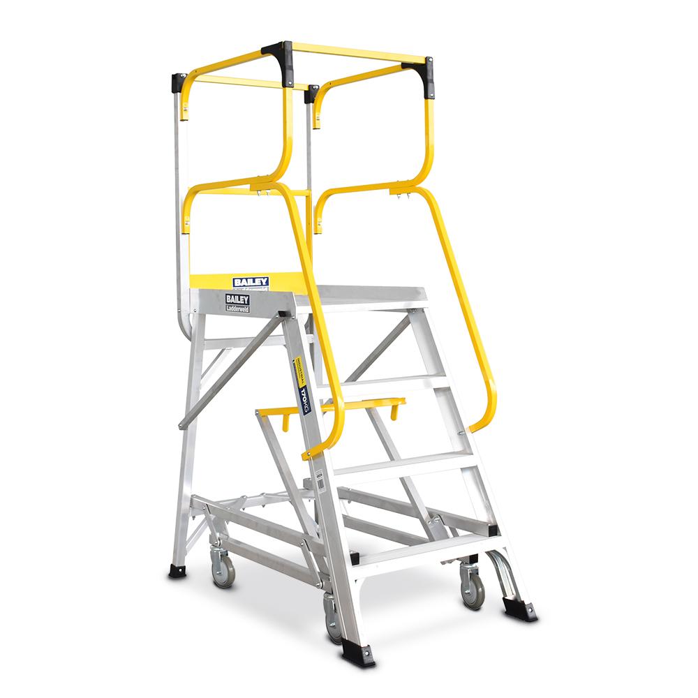 Bailey FS13592 4 Step 170kg 1104mm Aluminium Access Platform Ladder