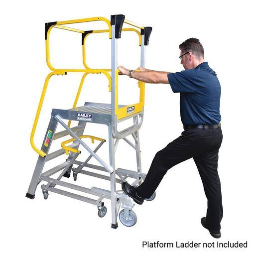 Bailey FS13817 Rear Tilt Platform Ladder Castor Accessory Kit