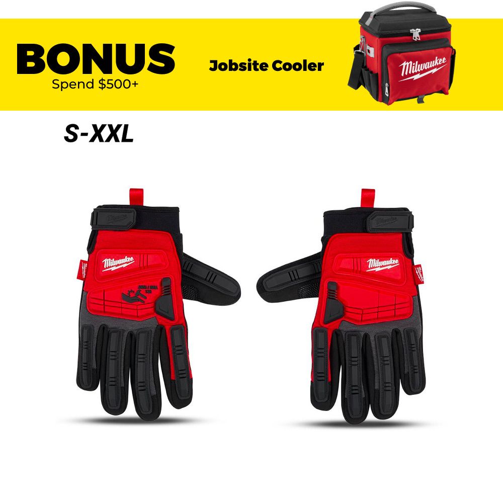 Milwaukee 4822 Impact Demolition Gloves