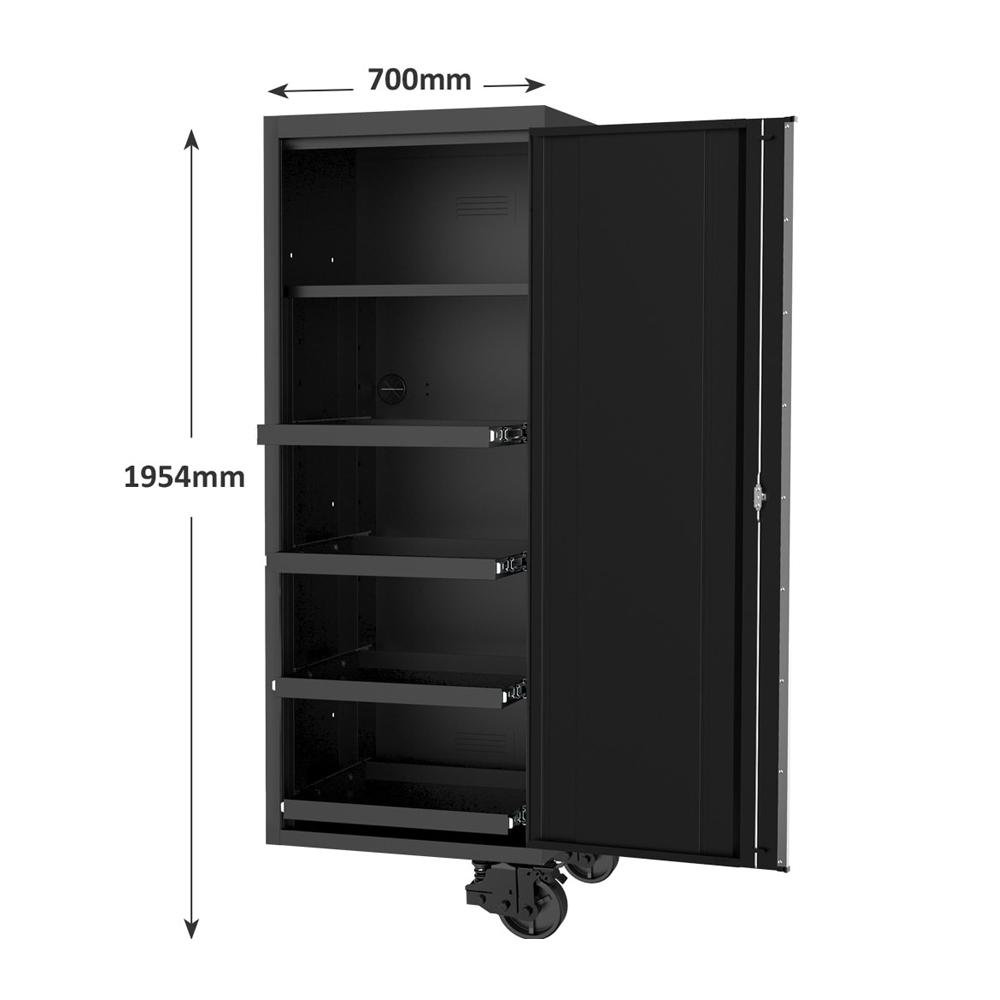 SP Tools SP44890 128" USA Sumo Series Complete Workstation - Black/Chrome