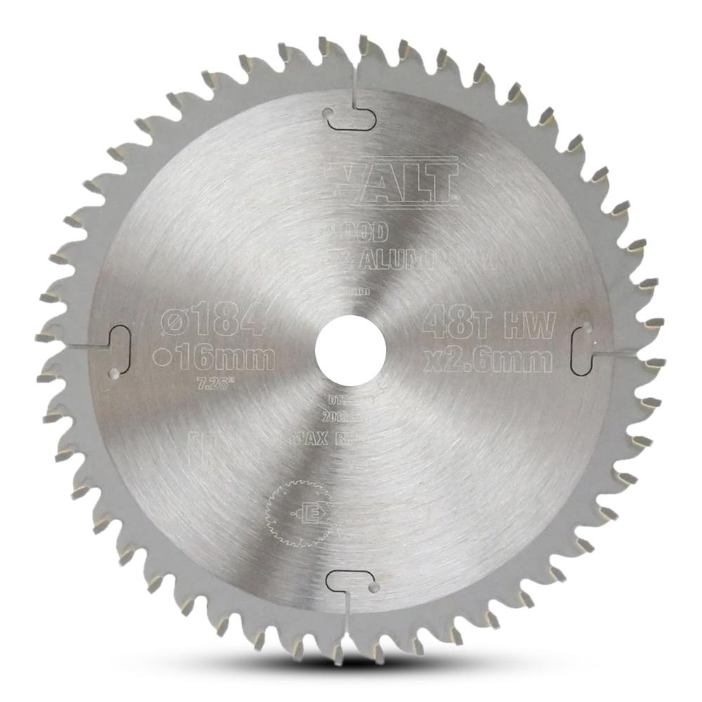 DeWalt DT90263-QZ 184mm (7") 48T Extreme Workshop TCG Circular Saw Blade