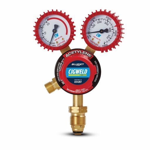 Natural Gas Pressure Regulator UNIMIG Single Gauge LPG Gas Regulator ...
