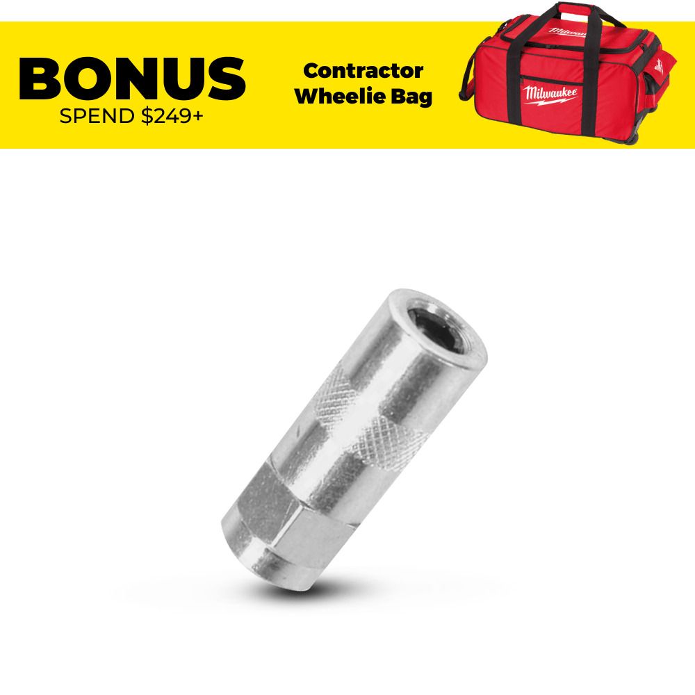 Milwaukee 202531001 Grease Gun Zerk Coupler Assembly