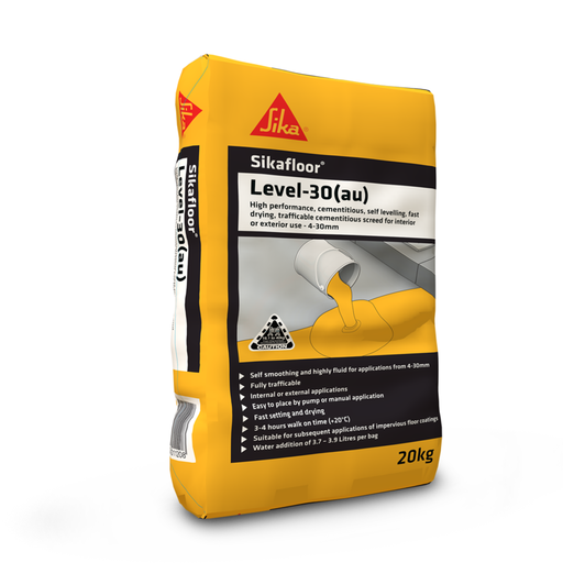 Sika 473525 20kg Sikafloor® Level-30 High Performance Industrial Self ...