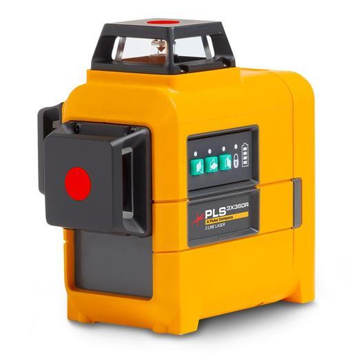 PLS PLS 3X360R KIT (5114127) 3.6V Li-ion 3 Plane Red Laser Level Kit