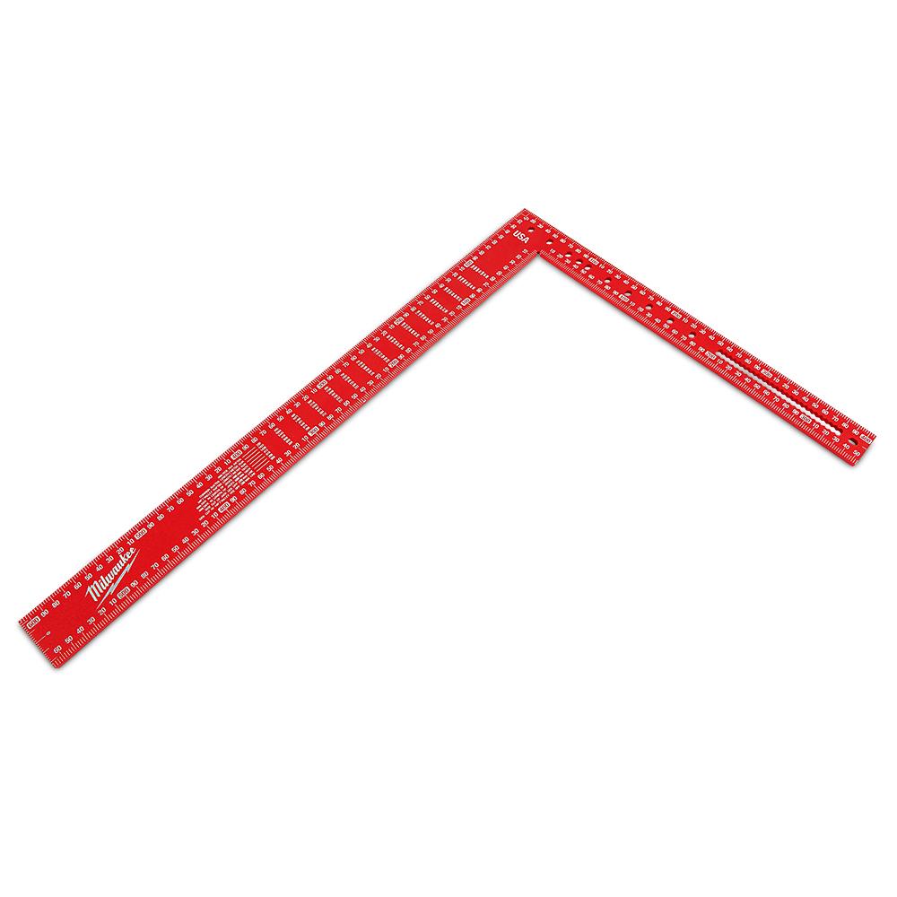 Milwaukee MLSQ124 400mm x 600mm Aluminium Framing Square