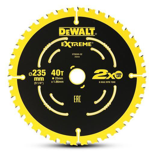 DeWalt DT90285-QZ 235mm (9") 40T Extreme Circular Saw Blade