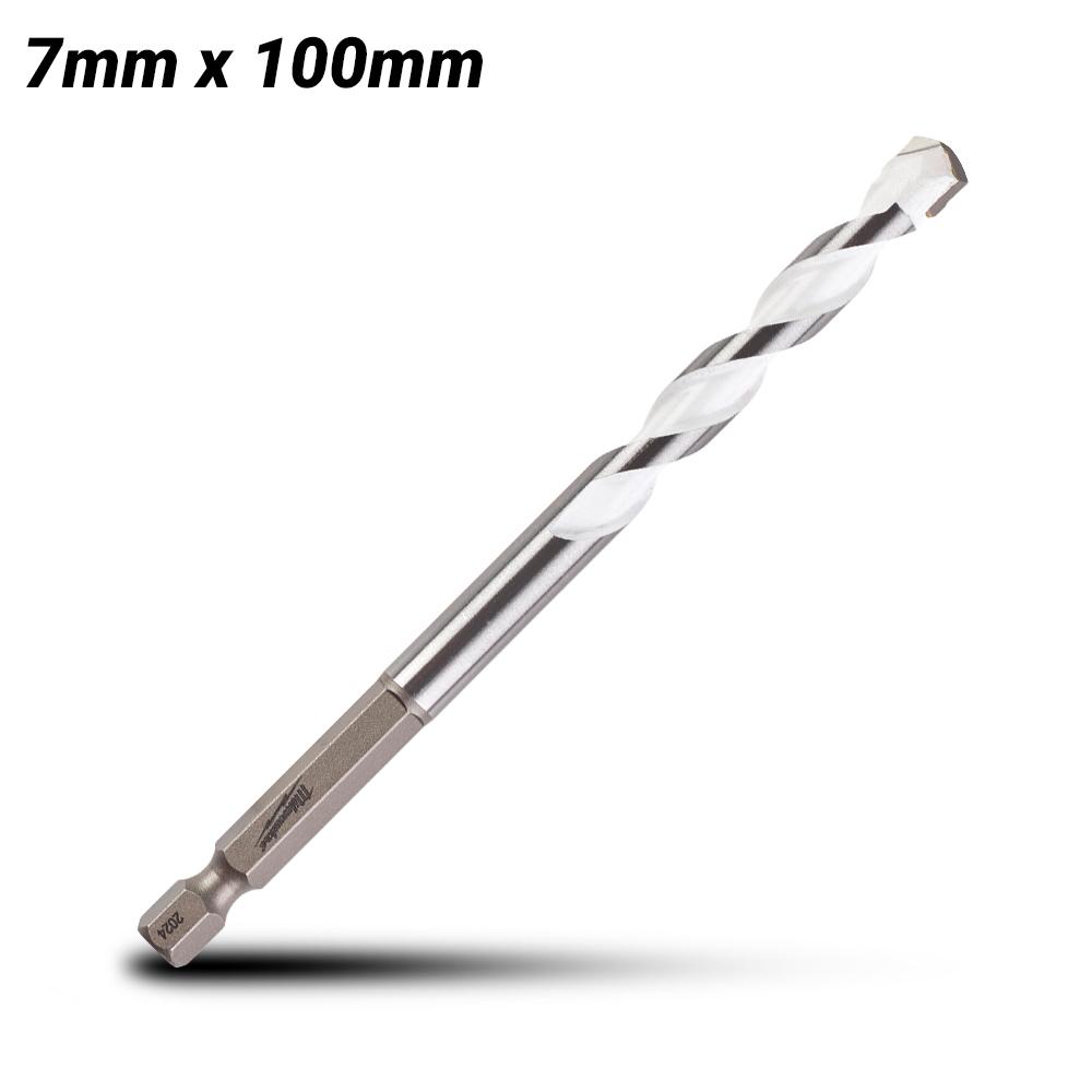 Milwaukee 4932471103 7mm x 100mm Multi-Material Drill Bit