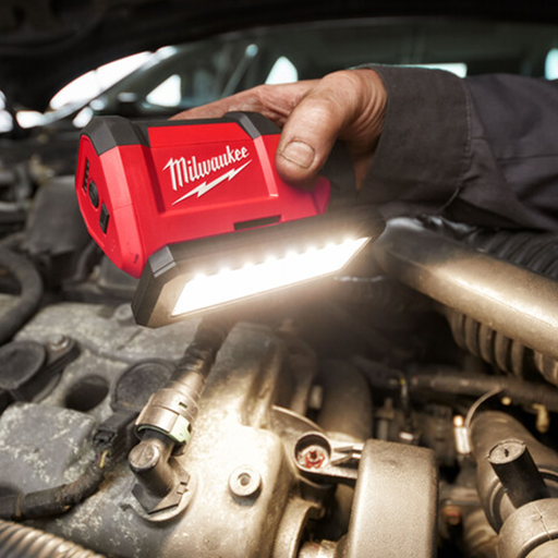 Milwaukee M12PAL-0 12V Li-ion Cordless LED Pivoting Area Light - Skin Only