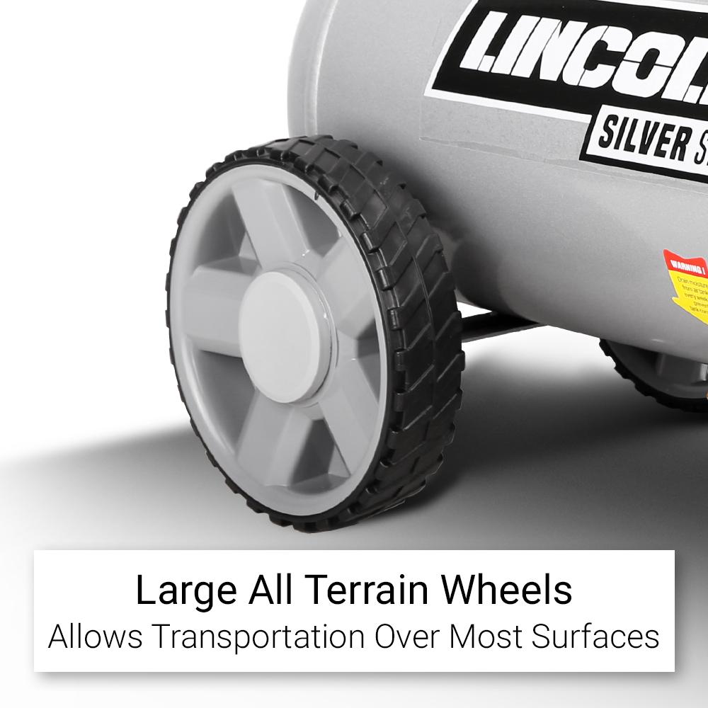 Lincoln LCS24 24L Oil-Free 1HP Silent Air Compressor