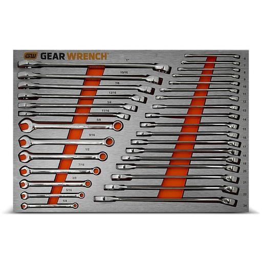 GEARWRENCH Combination Ring Spanner Sets | Sydney Tools