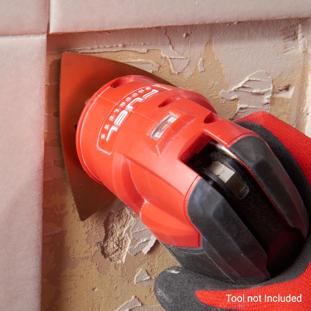 Milwaukee 48906054 79mm (3-5/32) Starlock Carbide Grit Rasping Blade