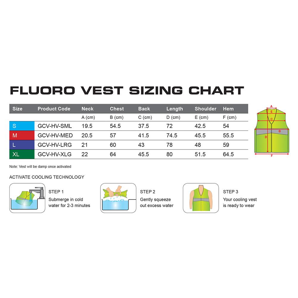 Gorilla GCV-HV Hi-Vis Cooling Vest