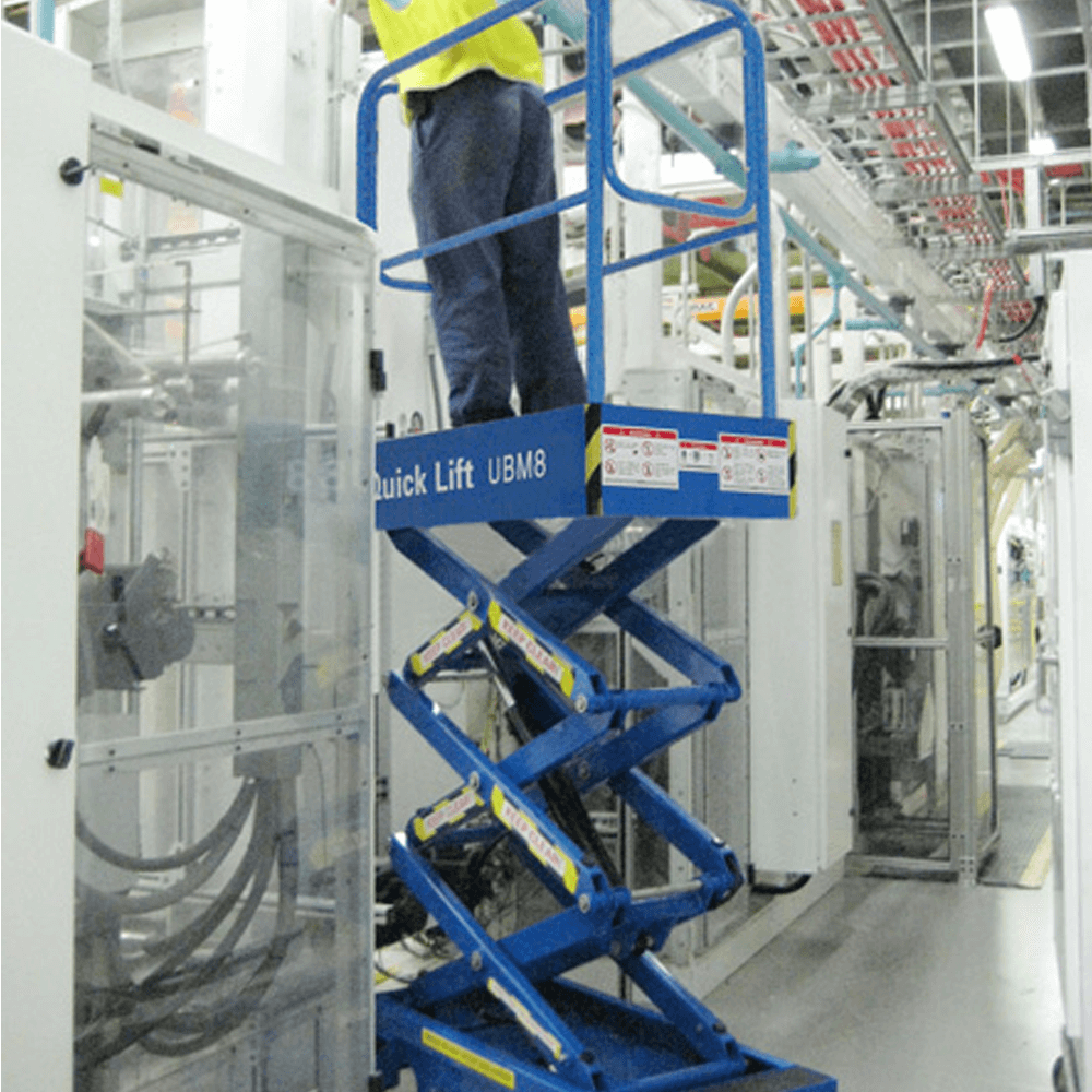 Quick Lift UBM8 4.5m 1.6kW Self Propelled Mini Scissor Lift