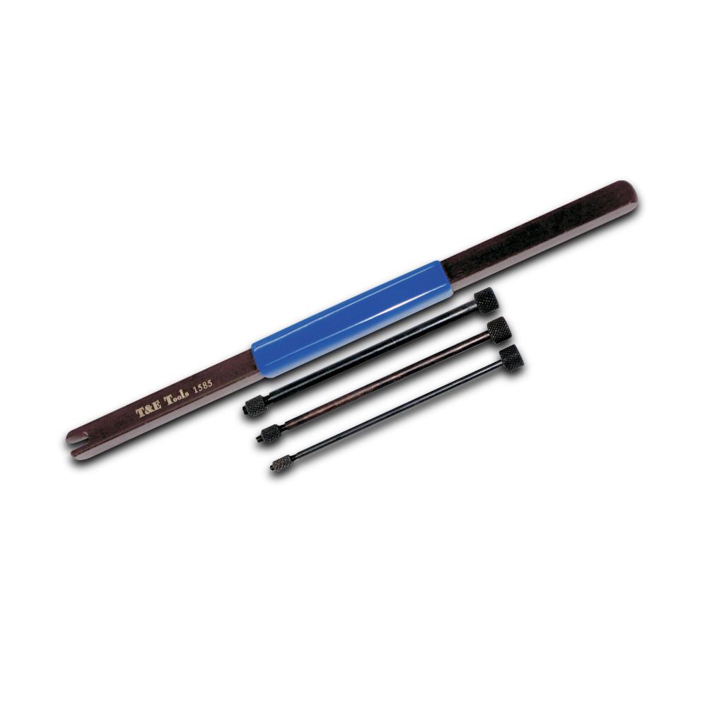 T&E Tools 1585 4pce Door Hinge Pin Extractor Kit