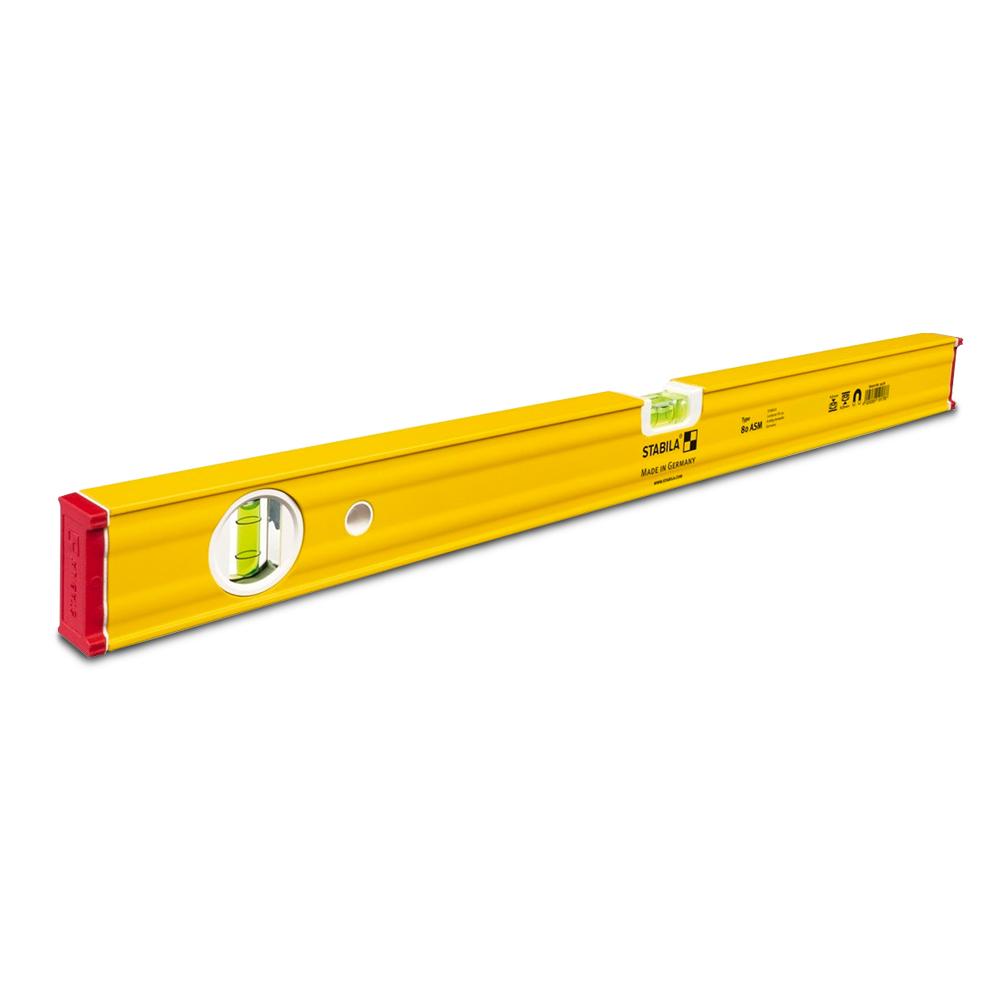 Stabila 80ASM/60 600mm (24") 2 Vial Magnetic Ribbed Box Frame Spirit Level