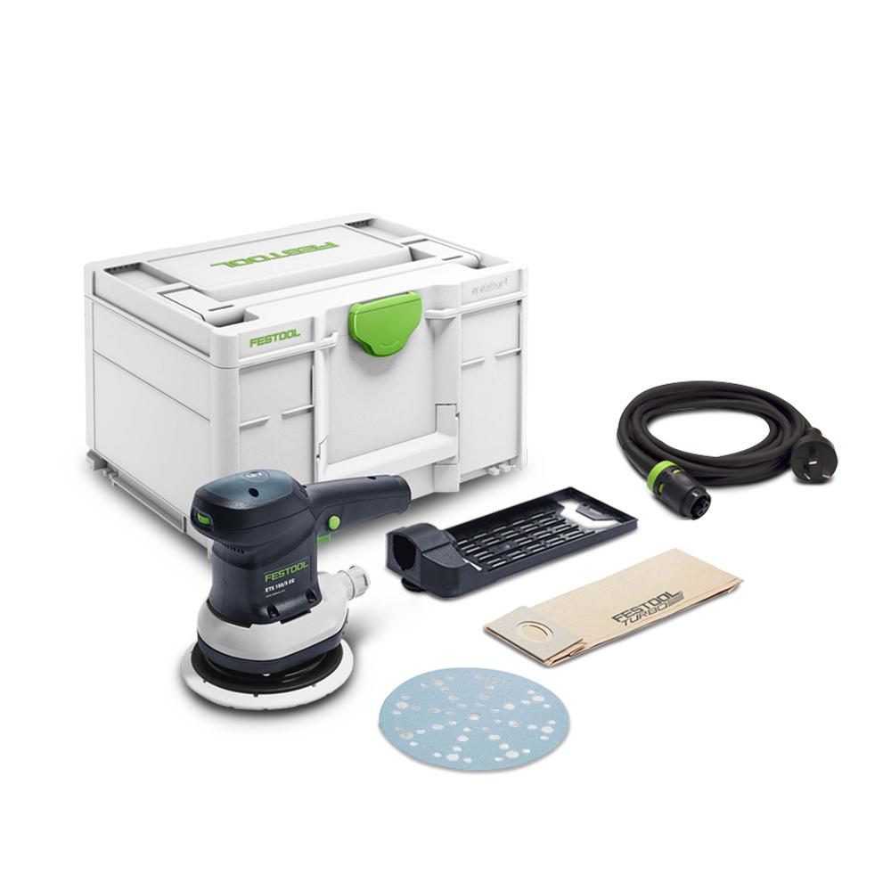 Festool ETS 150/5 EQ-Plus (576084) 310W 150mm Random Orbital 5mm Sander in Systainer