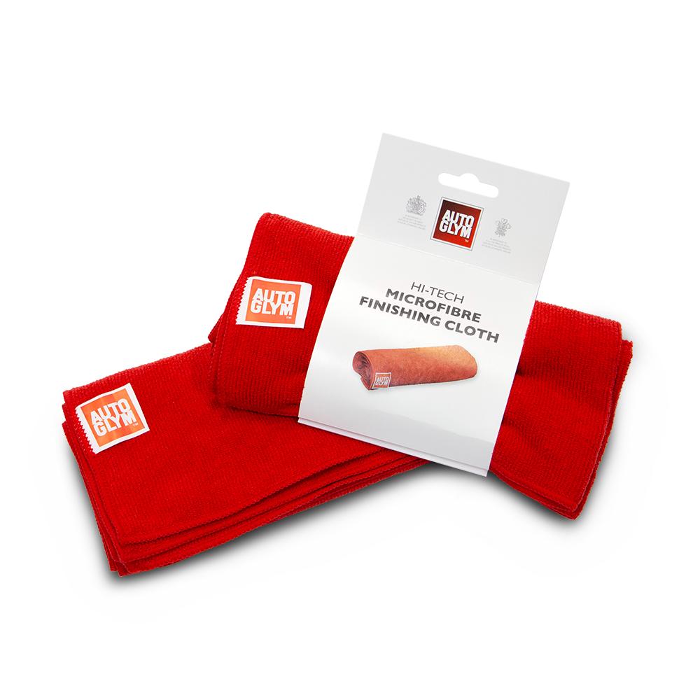 Autoglym AUAAUHTIMR Red Hi-Tech Finishing Microfibre Cloth