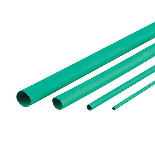 Cabac XLP1.5G/4FT 1.6-0.8mm 1.2m Flexible Heat Shrink Tubing - Green