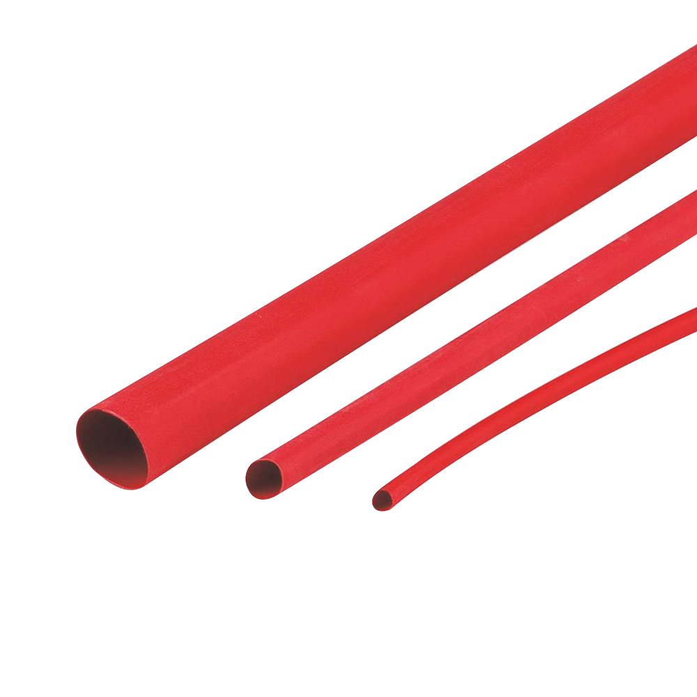 Cabac XLP1.5RD/4FT 1.6-0.8mm 1.2m Flexible Heat Shrink Tubing - Red