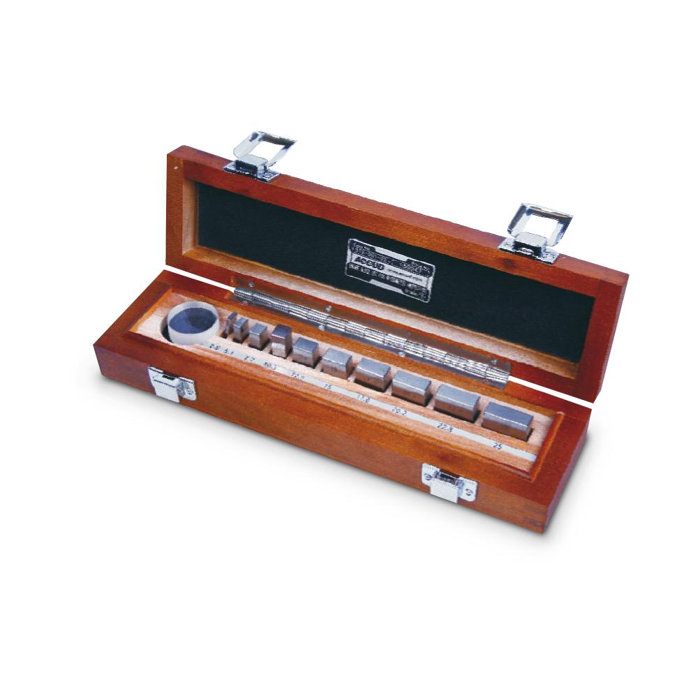 Accud AC-518-001-03 10pce Grade 0 Gauge Block Set