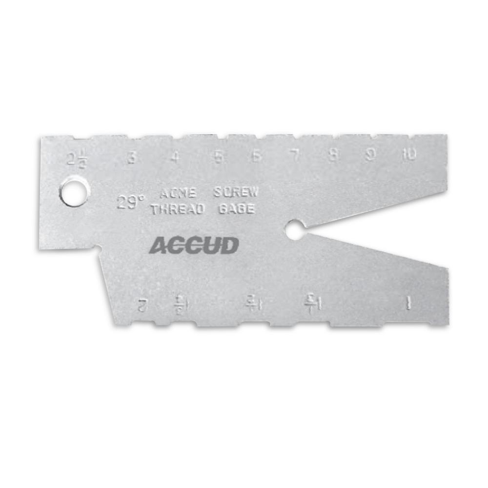 Accud AC-927-008-01 1-10TPI ACME Thread Gauge