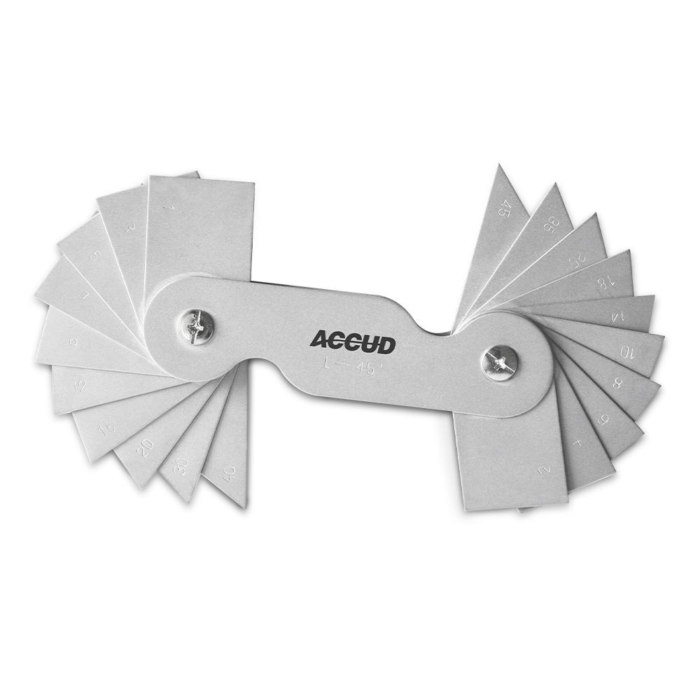 Accud AC-931-045-20 1º-45º Angle Gauge