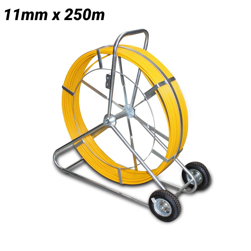 Cabac MSS-11TR-250 11mm x 250m Inspection Reel Trace-Rod and Frame