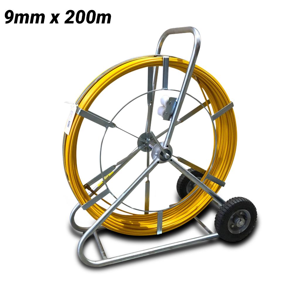 Cabac MSS-9TR-200 9mm x 200m Inspection Reel Trace-Rod and Frame