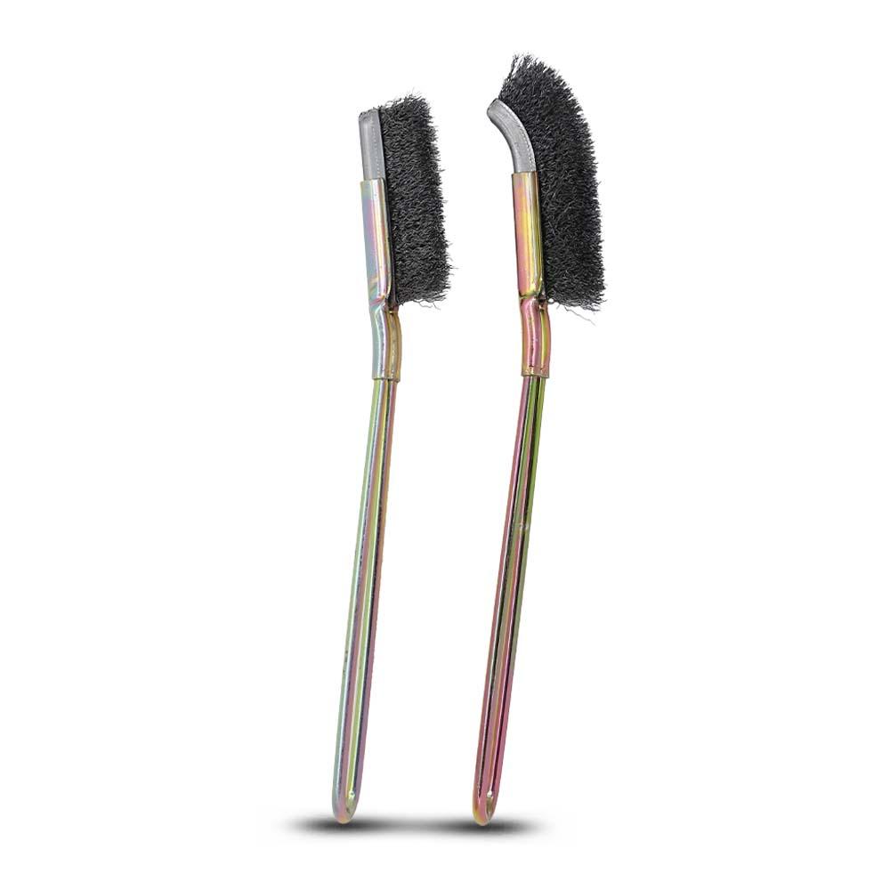 T&E Tools V01 2pce Steel Hand Brush Set