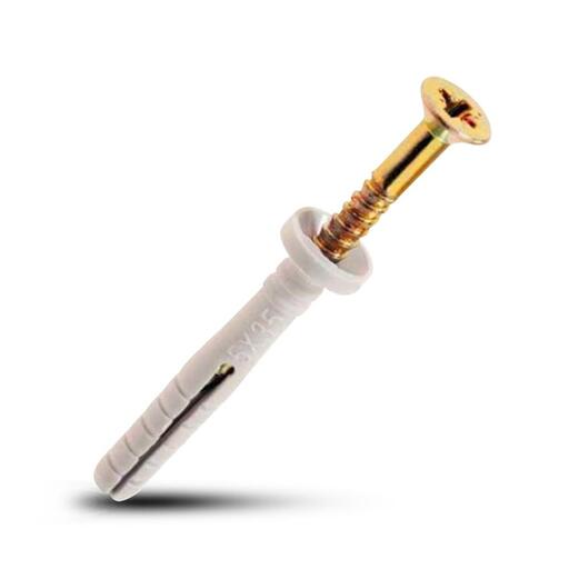 Ramset ED05033 100-Pack 5mm x 33mm Nylon Drive Anchors