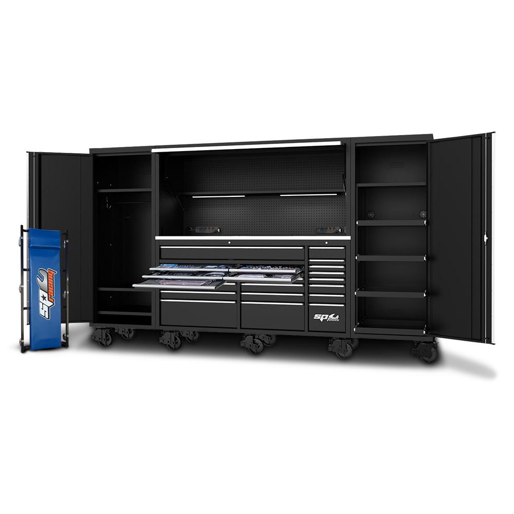 SP Tools SP50850 708pce 128" Metric/SAE USA Sumo Series Black/Chrome ...