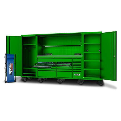 SP Tools SP50850G 708pce 128" Metric/SAE USA Sumo Series Green/Black ...