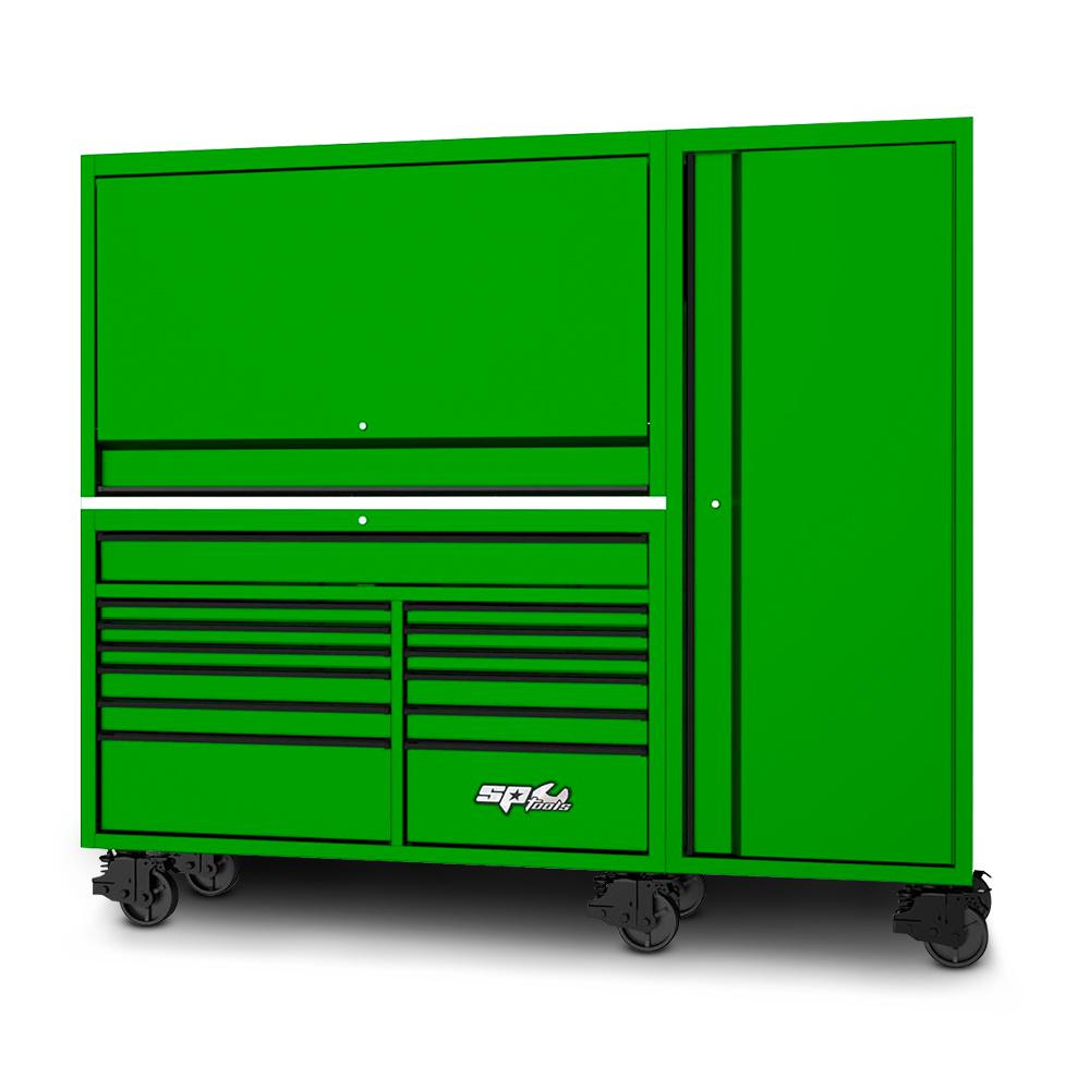 SP Tools SP50800G 517pce 87" Metric/SAE USA Sumo Series Green/Black ...