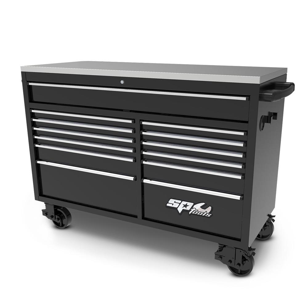 SP Tools SP44725 59" 13 Drawer USA Sumo Series Wide Roller Cabinet ...
